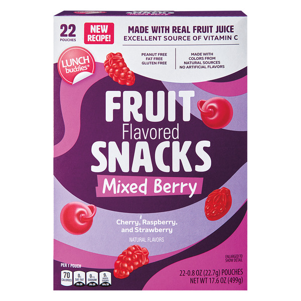 Lunch Buddies Mixed Berry Fruit Snacks Same-Day Delivery or Pickup | ALDI
