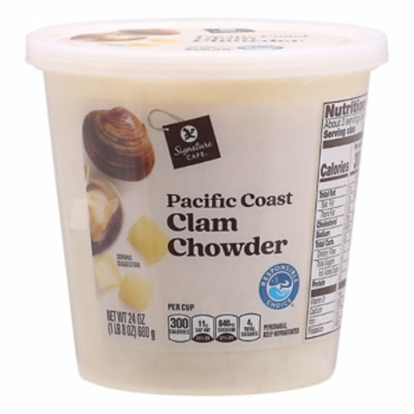 Safeway Signature Cafe Clam Chowder, New England Style Same-Day ...