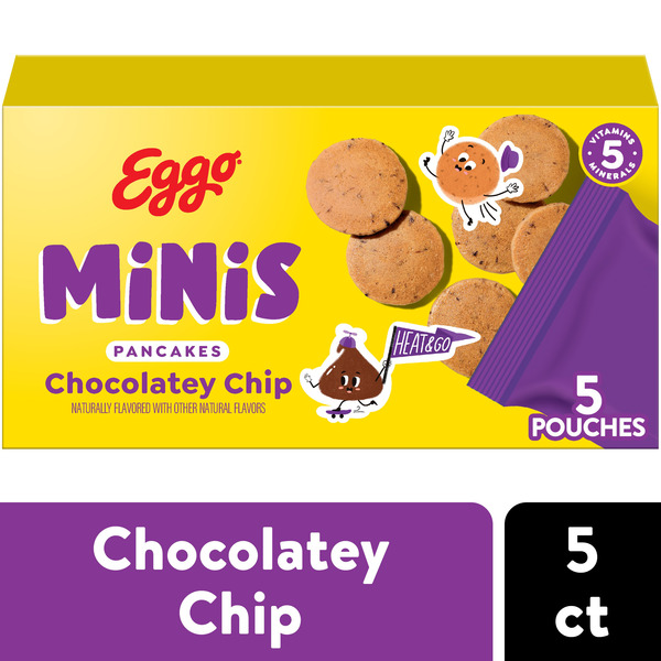 ShopRite Kellogg’s Eggo Minis Pancake Bites Chocolatey Chip, Frozen ...