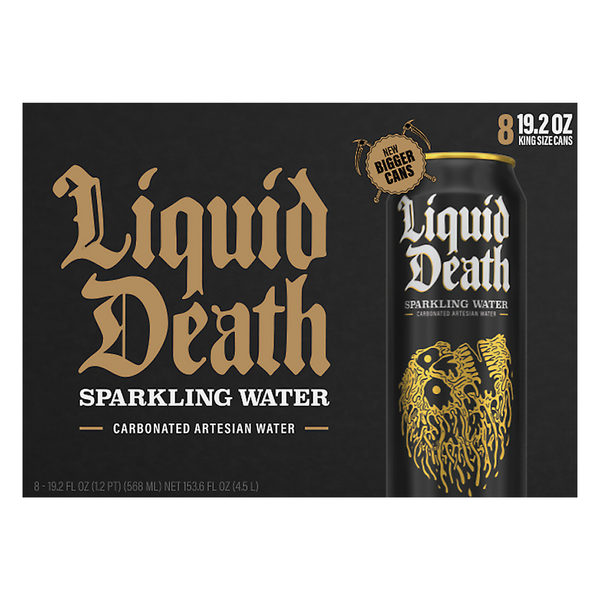Liquid Death Sparkling Water Same-Day Delivery or Pickup | Market 32 ...