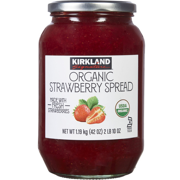 Kirkland Signature Organic Strawberry Spread, 42 oz Same-Day Delivery ...