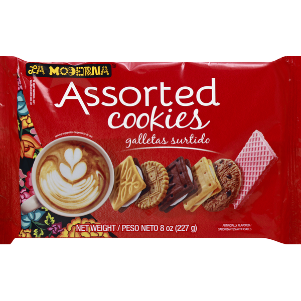 La Moderna Cookies, Assorted (8 oz) - Instacart
