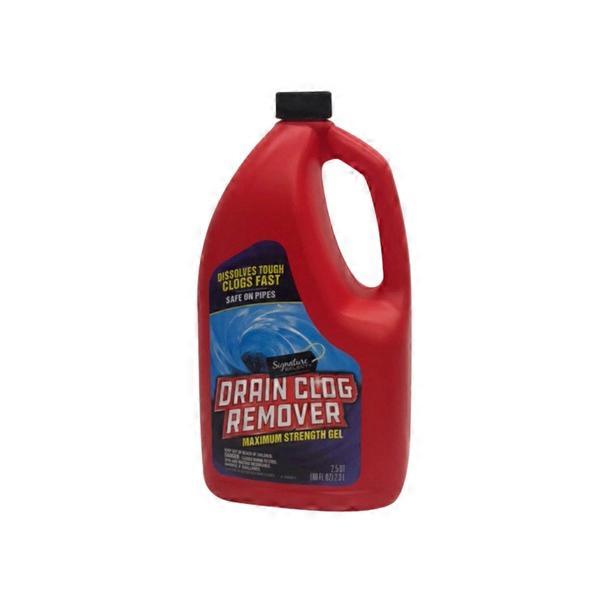Signature Home Maximum Strength Gel Drain Clog Remover (80 oz) - Instacart