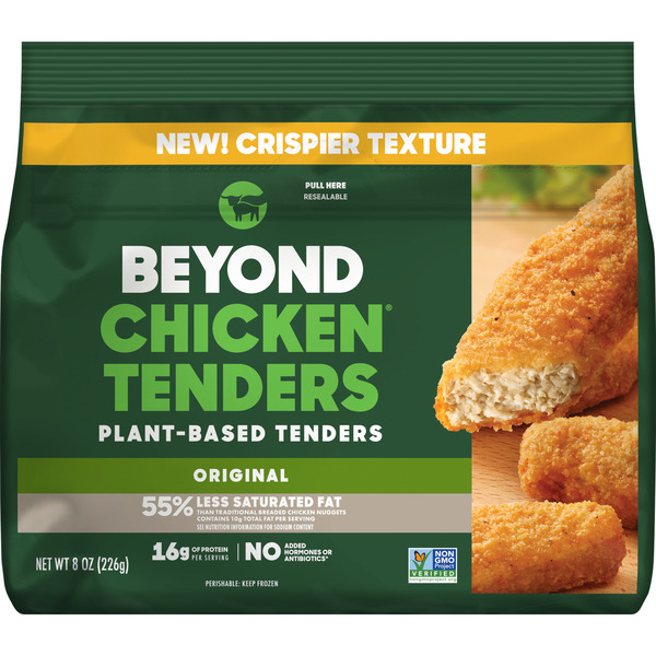 Beyond Meat Beyond Chicken, Plant-Based Breaded Tenders Same-Day ...
