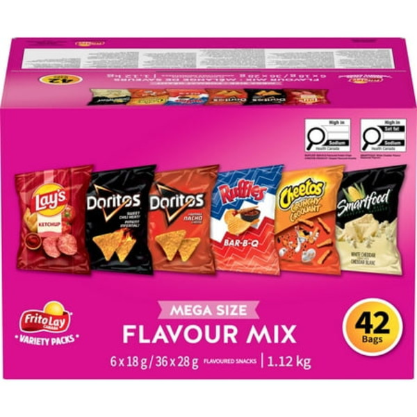 Walmart Frito-Lay Mega Size Flavor Mix Chips Same-Day Delivery | Instacart
