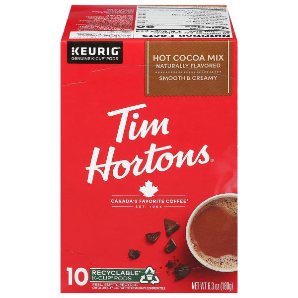 Tim Hortons Hot Chocolate, K-Cup Pods Same-Day Delivery or Pickup | Publix