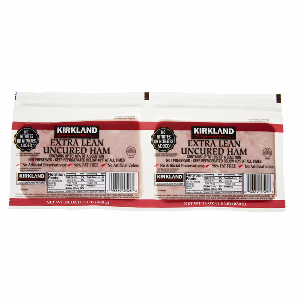 Kirkland Signature Extra Lean Uncured Sliced Ham Same-Day Delivery | Costco