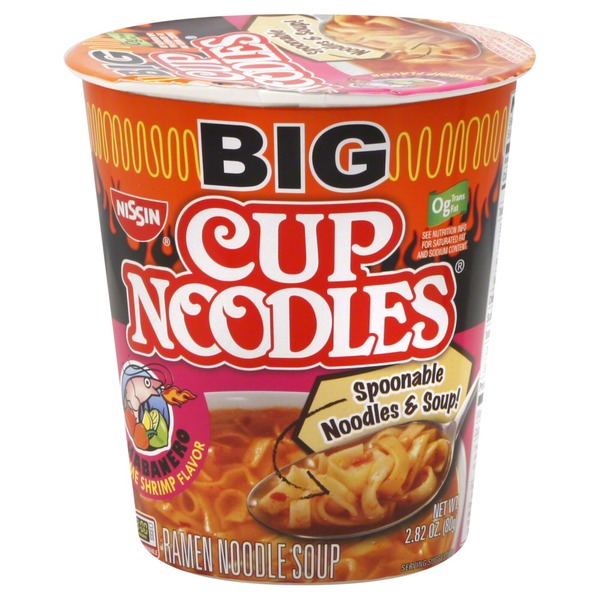 Nissin Soup, Ramen Noodle, Habanero Lime Shrimp Flavor (2.82 oz) from ...