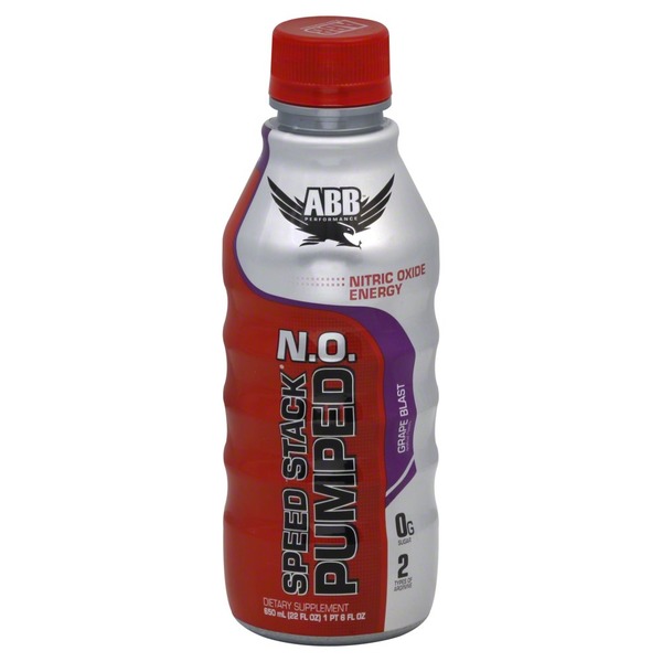 ABB Speed Stack, Pumped N.O., Grape Blast (18 oz) - Instacart