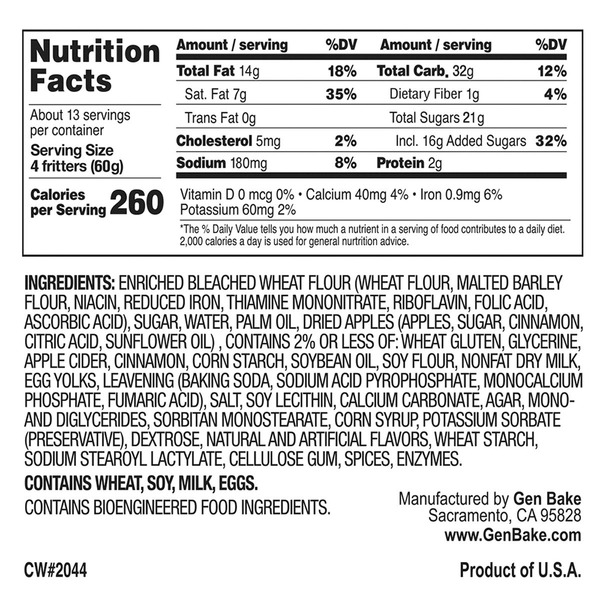 Gen Bake Apple Fritter Donut Bites Same-Day Delivery | Costco