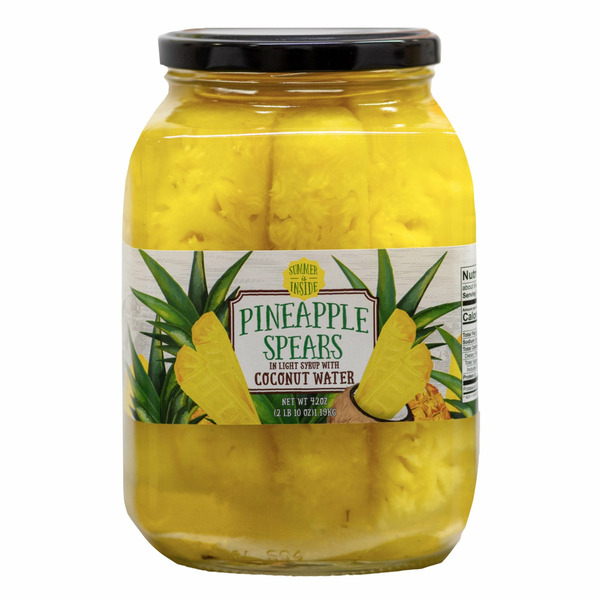 Pineapple Spears in Coconut Water, 42 oz Same-Day Delivery | Costco