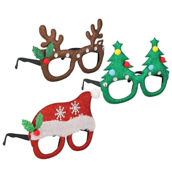 Christmas House Plastic Novelty Glasses Same-Day Delivery | Dollar Tree