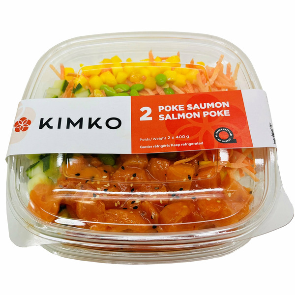 Costco Kimko Salmon Poke Bowls Same-Day Delivery | Costco Canada