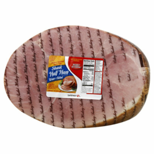 Safeway Signature Farms Half Shank Hickory Smoked Ham Pickup | Instacart