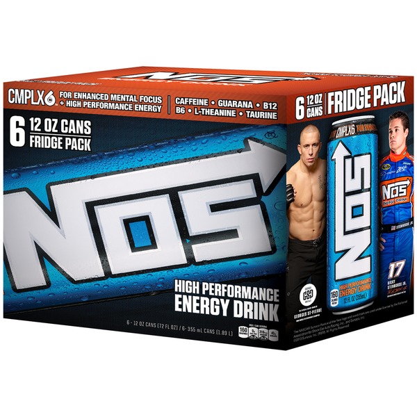 Nos High Performance Energy Drink (72 fl oz) - Instacart