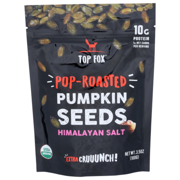 Sprouts Farmers Market Top Fox Pumpkin Seeds, Pop-Roasted, Himalayan ...