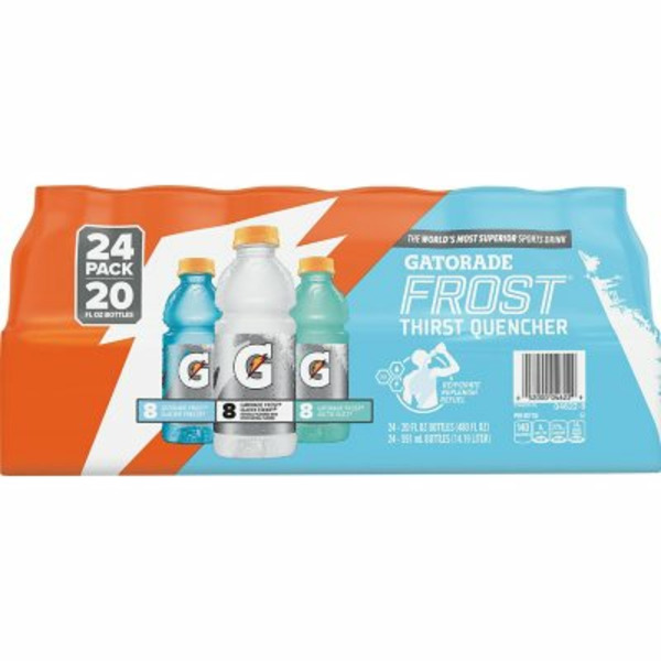 Sam's Club Gatorade Thirst Quencher, Glacier Freeze/Glacier Cherry ...
