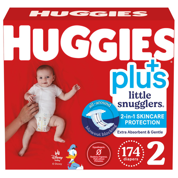 Huggies Diapers, Disney Baby, 2 (12-18 lb) Same-Day Delivery | Costco ...