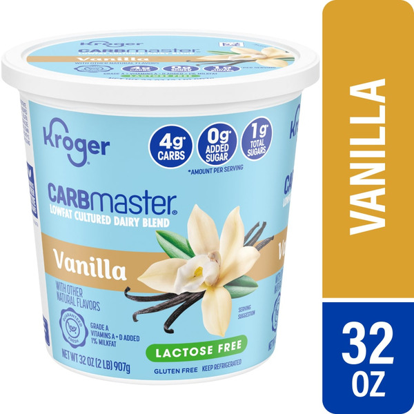 Kroger Kroger Carb Master Vanilla Lowfat Cultured Dairy Blend Same-Day ...
