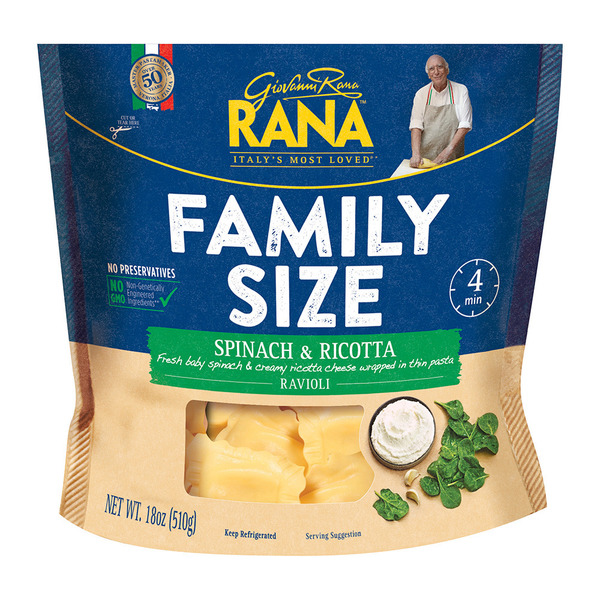 Walmart Giovanni Rana Spinach & Ricotta Ravioli Same-Day Delivery ...