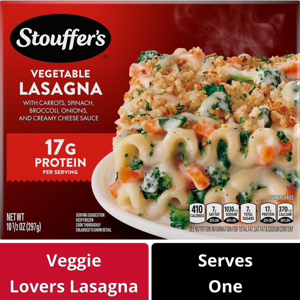 Stouffer's Vegetable Lasagna Frozen Meal Same-Day Delivery or Pickup ...