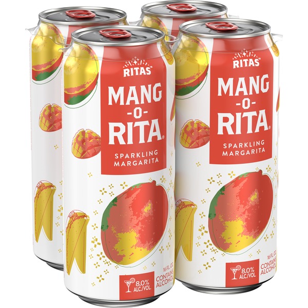 Ritas Mang-O-Rita Sparkling Margarita (16 fl oz) - Instacart
