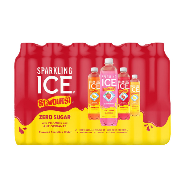 Sparkling Ice STARBURST Sparkling Water Same-Day Delivery | Costco