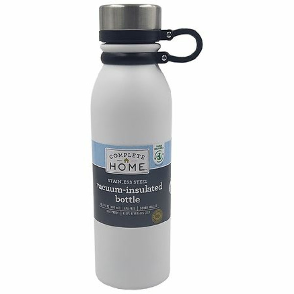 Walgreens Complete Home 20 Ounce Double Wall Stainless Steel Bottle ...