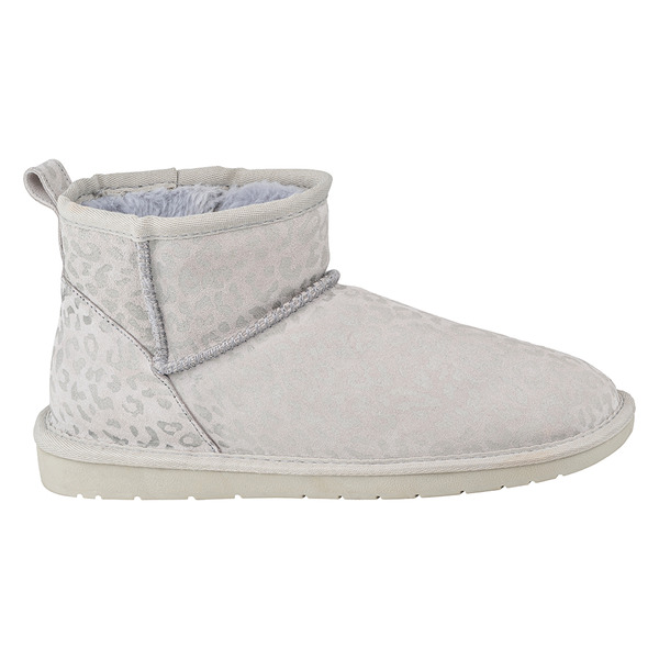 ALDI Serra Ladies Cozy Boots - Grey Leopard, Size 9 Same-Day Delivery ...