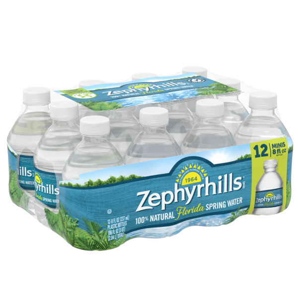 Zephyrhills Natural Florida Spring Water (8 fl oz) - Instacart