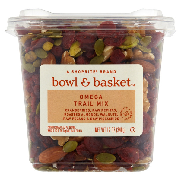 ShopRite Bowl & Basket Omega Trail Mix Same-Day Delivery | Instacart