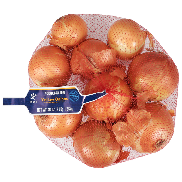 Food Lion Yellow Onion Bag Same-Day Delivery or Pickup | Instacart