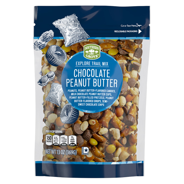Southern Grove Chocolate & Peanut Butter Trail Mix Same-Day Delivery or ...