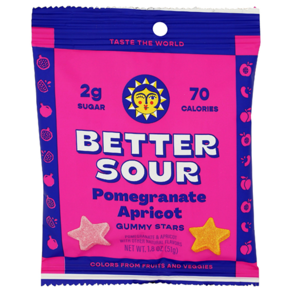 Better Sour Pomegranate, Apricot, Plum Sour Gummy Candy Same-Day ...