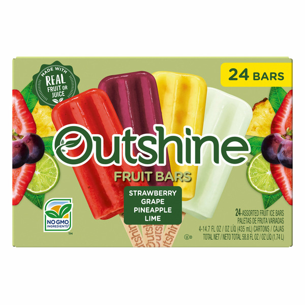 Outshine Fruit Bars, Ice, Assorted Same-Day Delivery | Costco