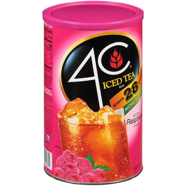 4c Raspberry Iced Tea Nutrition Facts | Besto Blog