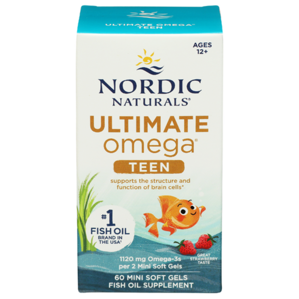 Nordic Naturals Strawberry Ultimate Omega 2X Teen Same-Day Delivery or ...