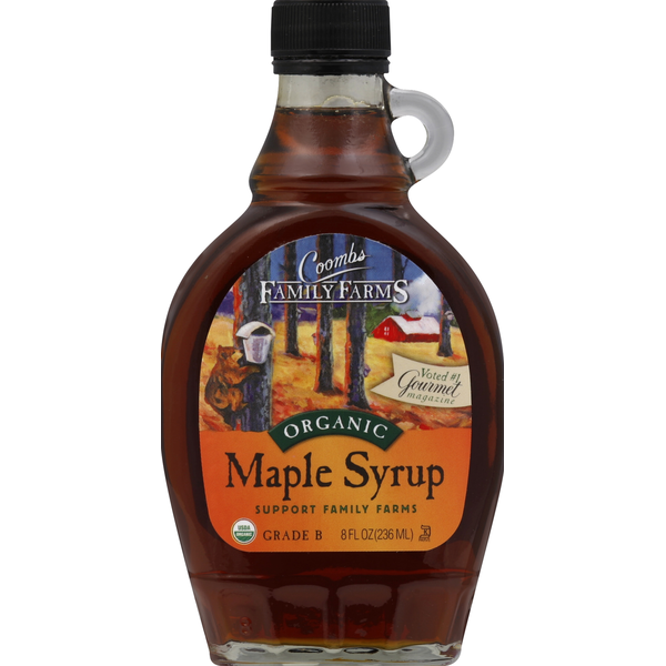 Coombs Family Farms Organic Grade A Dark Maple Syrup Same-Day Delivery ...
