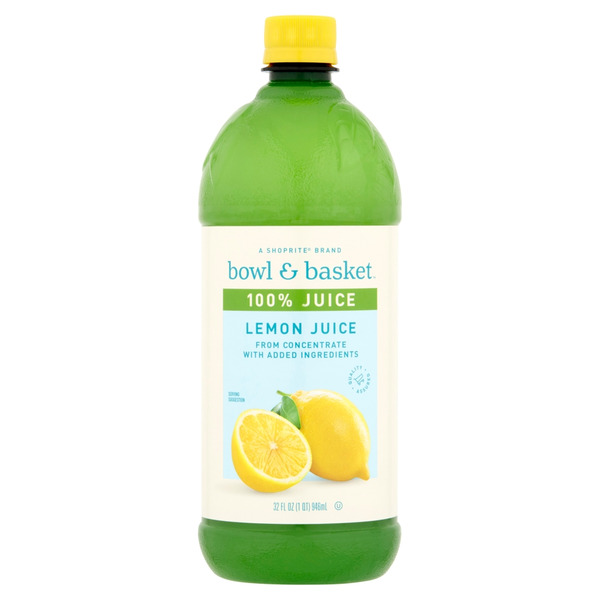 ShopRite Bowl & Basket Lemon Juice Same-Day Delivery | Instacart