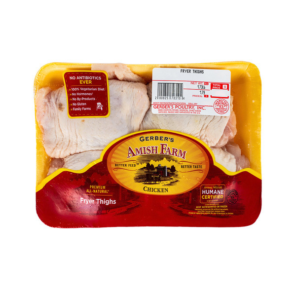 Gerber`s Amish Farm Chicken Thighs Same-Day Delivery or Pickup ...