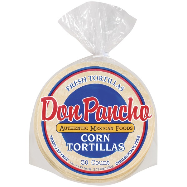 Don Pancho Corn Tortillas (30 ct) - Instacart