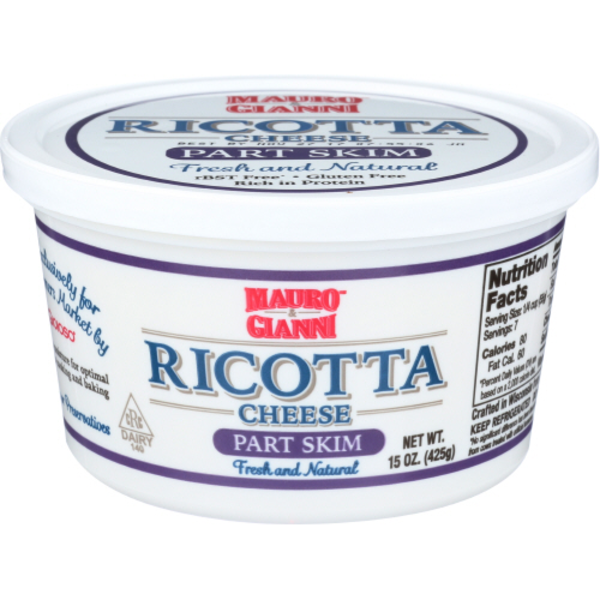 Mauro & Gianni Part Skim Ricotta Cheese Same-Day Delivery or Pickup ...