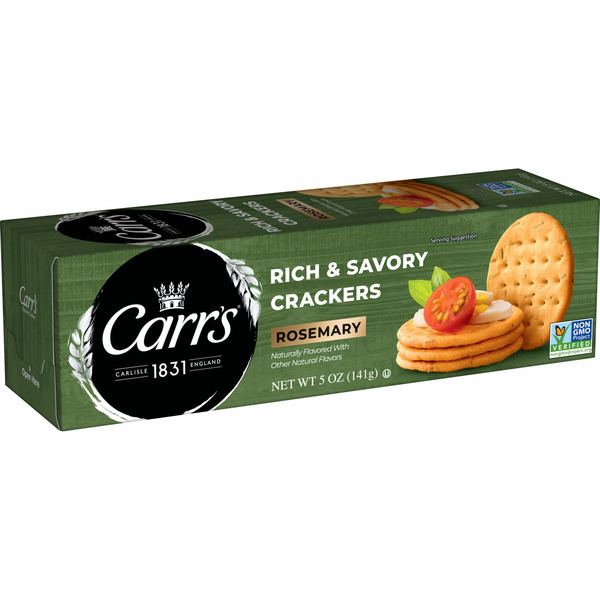 Safeway Carr's Crackers, Baked Snack Crackers, Rosemary Pickup | Instacart