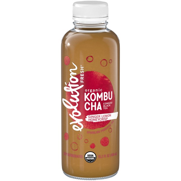 Evolution Fresh Organic Kombu Cha Congou Black Tea & Ginger Lemon ...