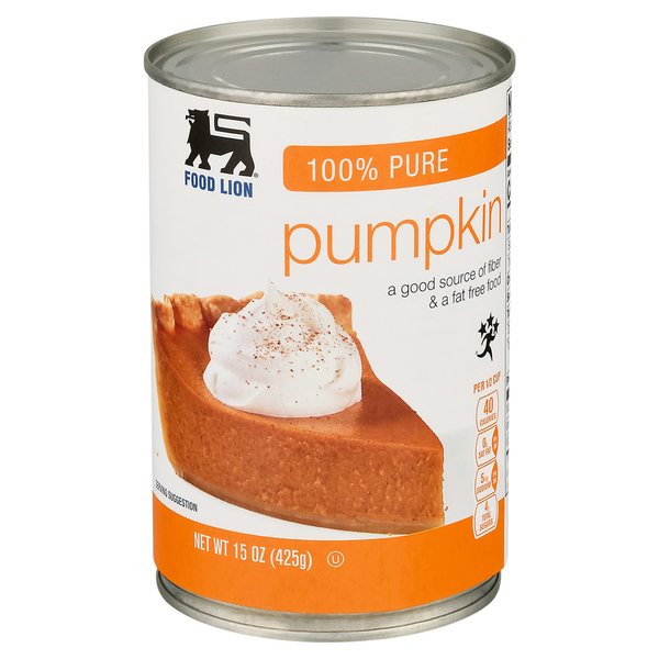Food Lion Food Lion Pumpkin, 100% Pure Same-Day Delivery or Pickup ...