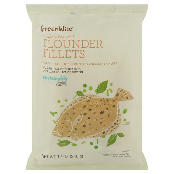 GreenWise Flounder Fillets, Wild Caught Same-Day Delivery or Pickup ...