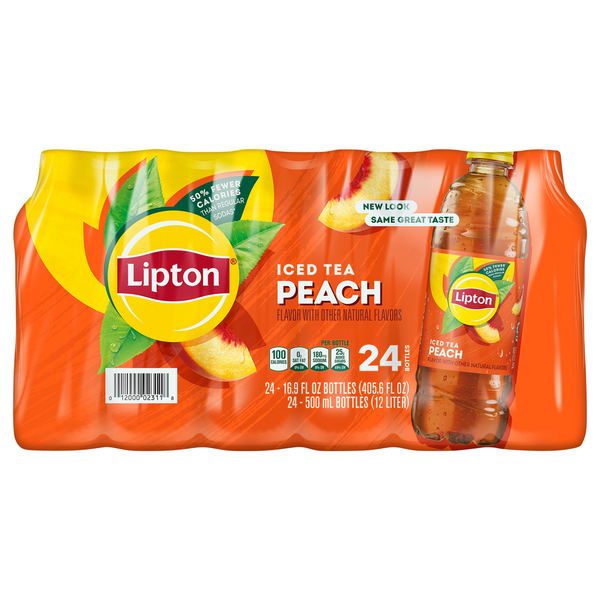 Sam's Club Lipton Iced Tea, Peach, 24 Bottles Same-Day Delivery | Instacart