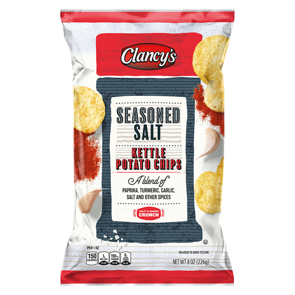 Clancy's Seasoned Salt Kettle Chips Same-Day Delivery or Pickup | ALDI