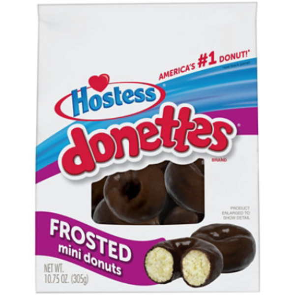 Vons Hostess Frosted Mini DONETTES Bag Chocolate Breakfast Treats Same ...