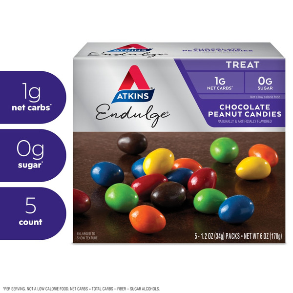 Kroger Atkins Treat Chocolate Peanut Candies Same-Day Delivery or ...